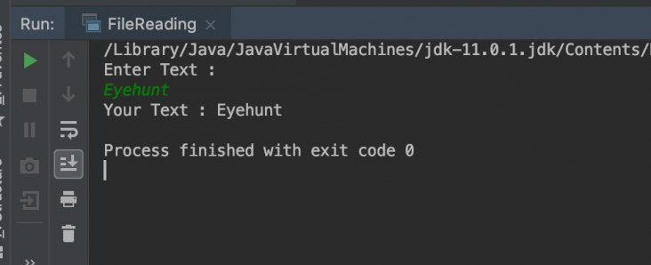Read Text From Console In Java Interview Question Eyehunts