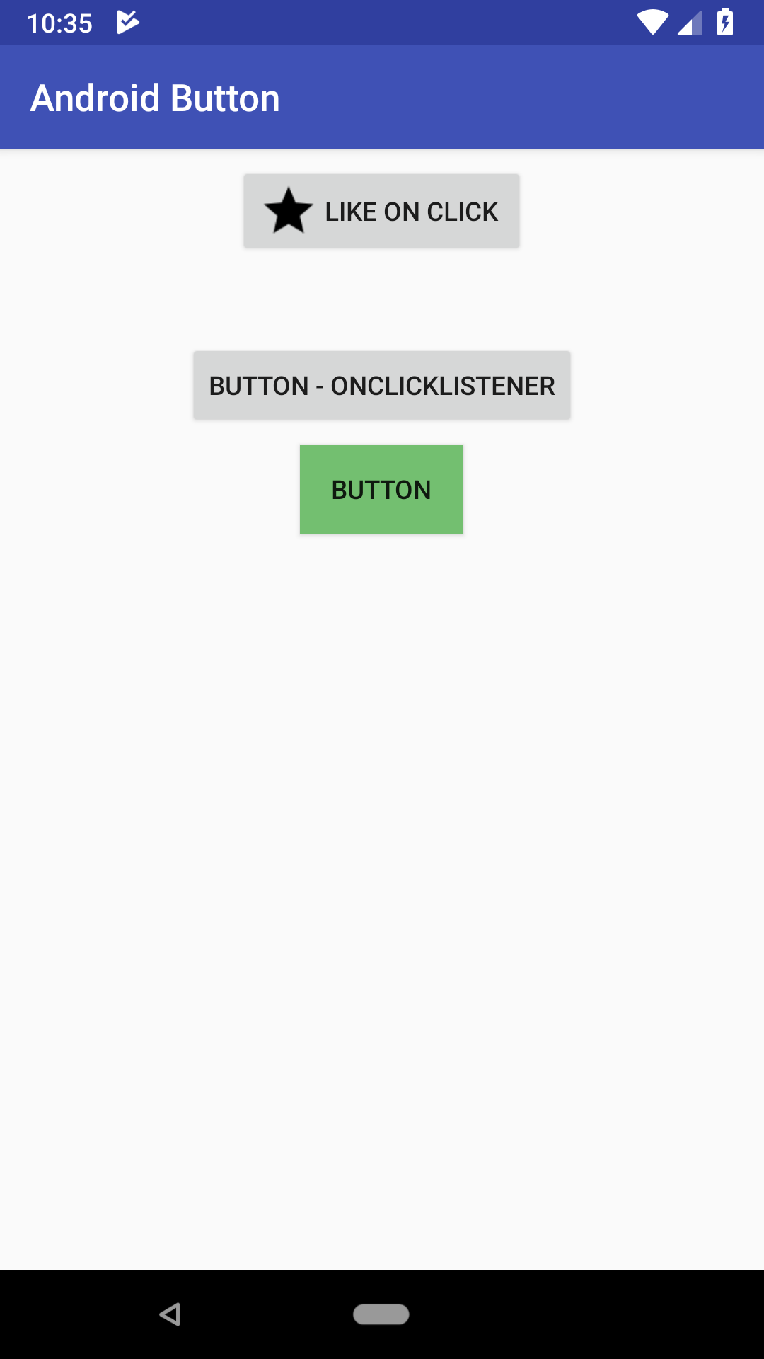 Android Button Example Onclick Color Design In Kotlin Eyehunts