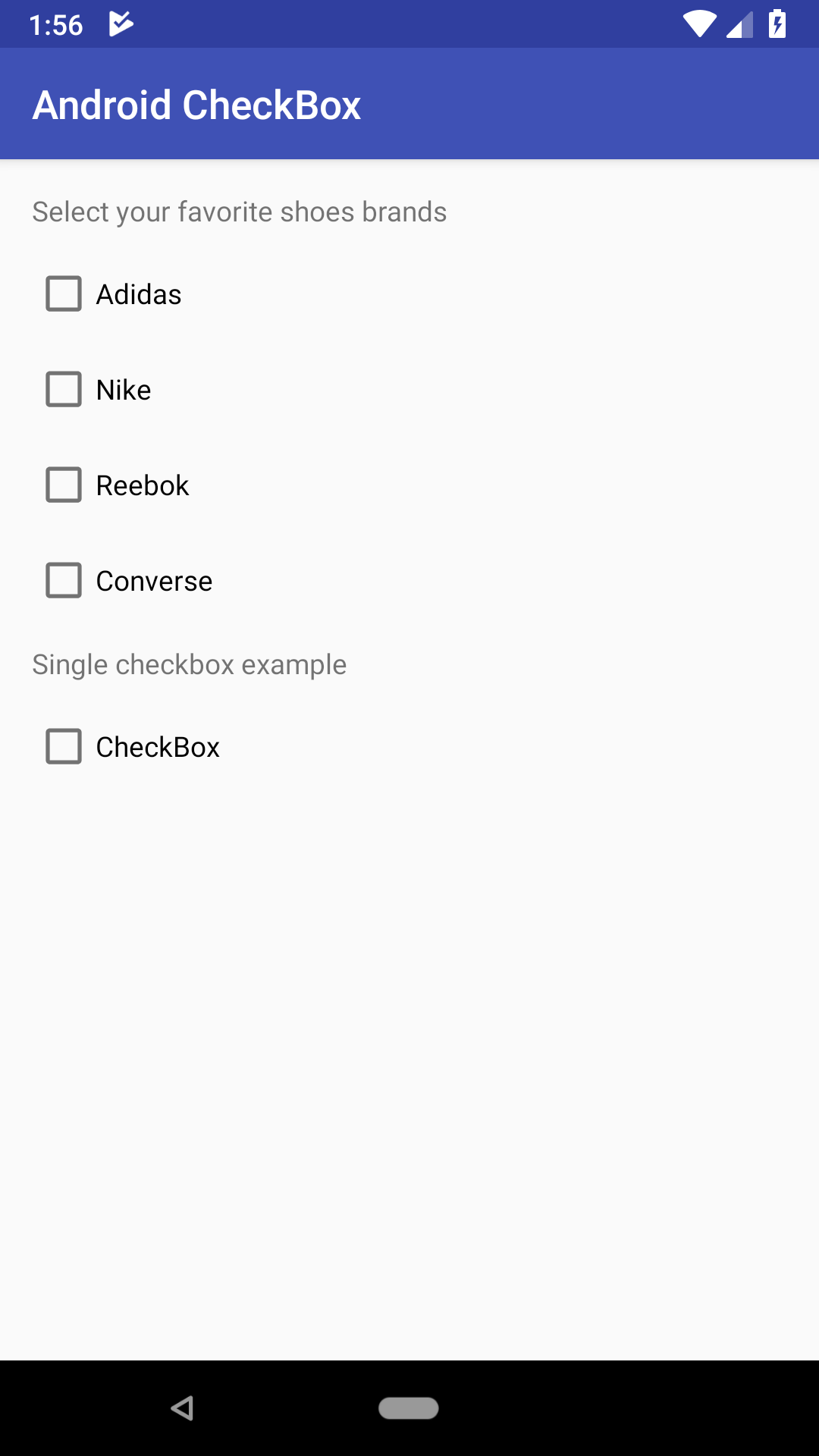 Android Checkbox And Example In Kotlin With Condition Eyehunts