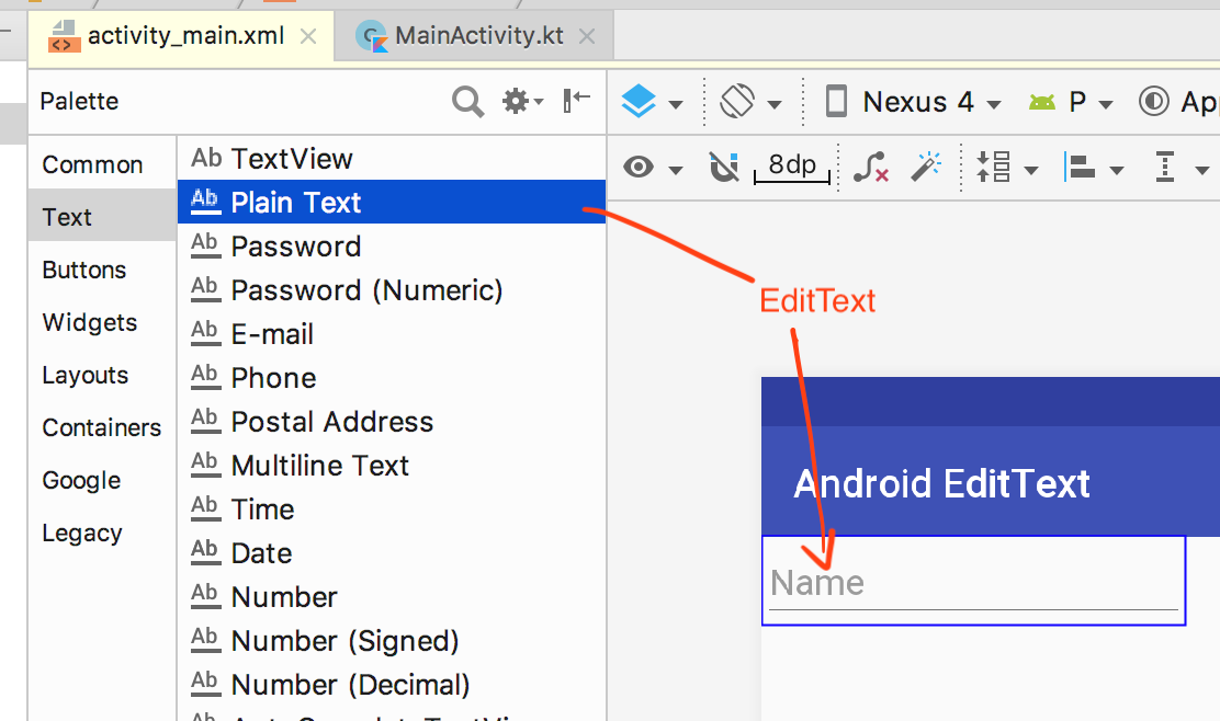Android Edittext Tutorial With Example In Kotlin Eyehunts