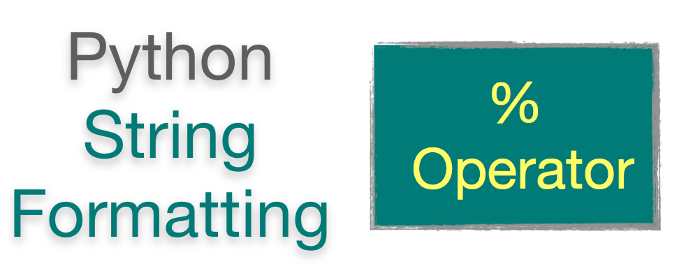 Python String Formatting Operator Old Style Eyehunts