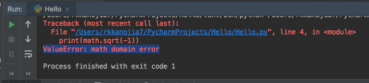 Python square root | Python sqrt function example | Math - EyeHunts
