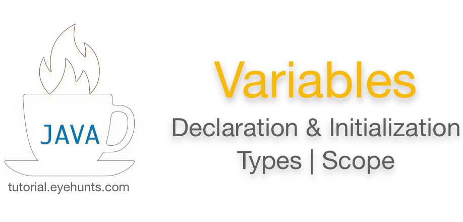 Java Variables Declaration Types Scope With Examples Eyehunts