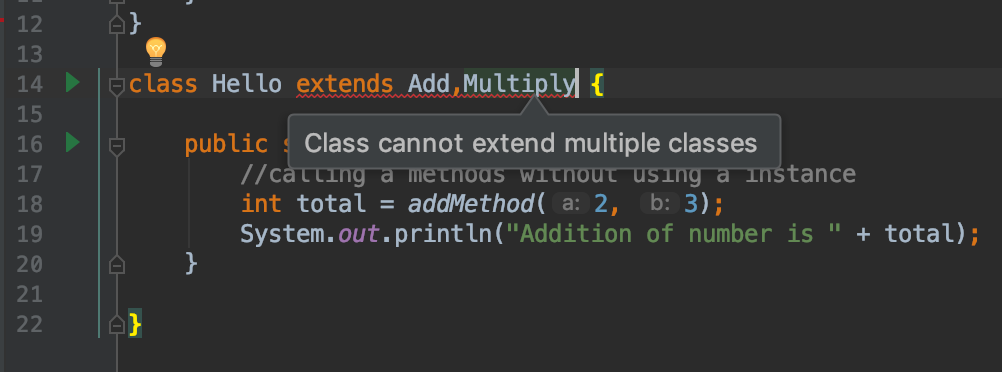 Java Extends Class Interface Keyword Multiple Class Example Eyehunts