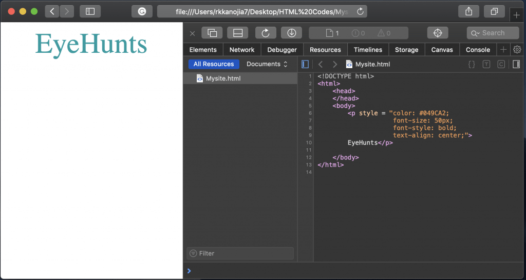 What Is CSS Types Syntax CSS With HTML With Example EyeHunts