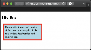 HTML div tag | class, id | Align, center, top, right | Width, border ...