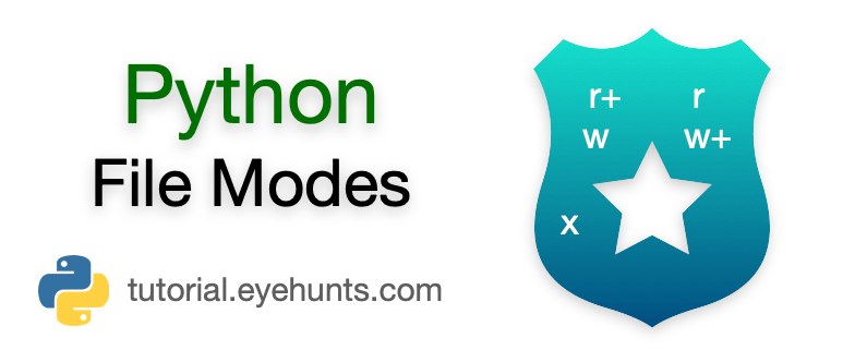 Python File Modes Open Write Append R R W W X Etc