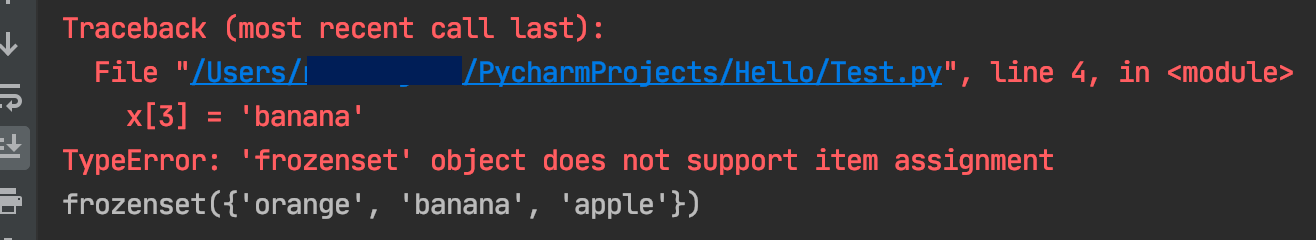 Python Frozenset Function Immutable List Tuple Dictionary Examples