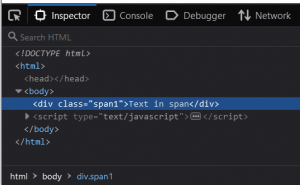 Change tag using JavaScript | Span to div example code - EyeHunts