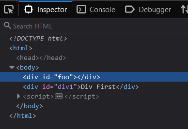 Javascript Insert Before Method Insert Html Before Element Example