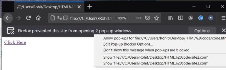 Multiple Href In One Link Example JS Code EyeHunts