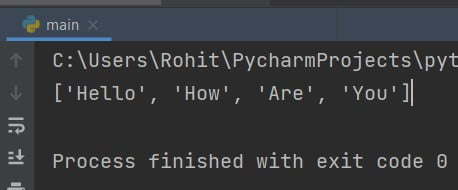 Python Capitalize First Letter Of Every Word In The List Example Code