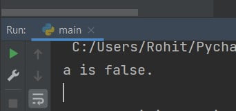 Python If Not Boolean Simple Example Code Eyehunts