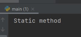 Python Call Static Method In Class Example Code