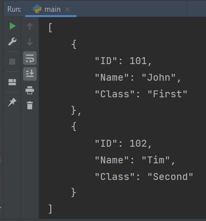 Python Json Dumps Indent Example