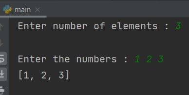 How To Take Array Input In Python Example Code
