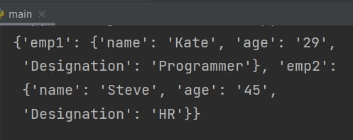 Python Update Nested Dictionary Example Code