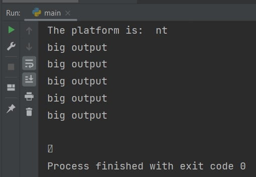 Clear Screen Python Example Code
