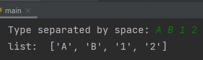 How To Take List Input In Python In Single Line Example Code