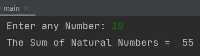 Sum Of N Numbers In Python Using For Loop Example Code