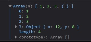 Javascript Push Object Into Array With Key Example Code