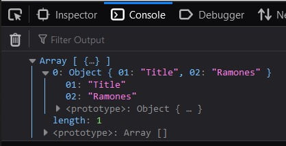 Javascript Push Object To Array Example Code