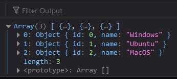 Update Object In Array Javascript Example Code