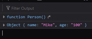 Javascript Constructor Function Example Code