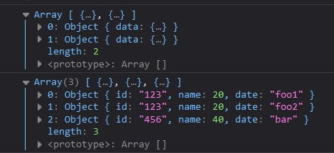 Javascript Map Return Array Of Objects Code