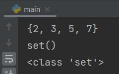 Python Set Clear Method