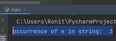Python Count Function Basic