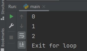 Python Exit For Loop Early