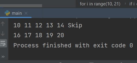 Continue Statement In Python