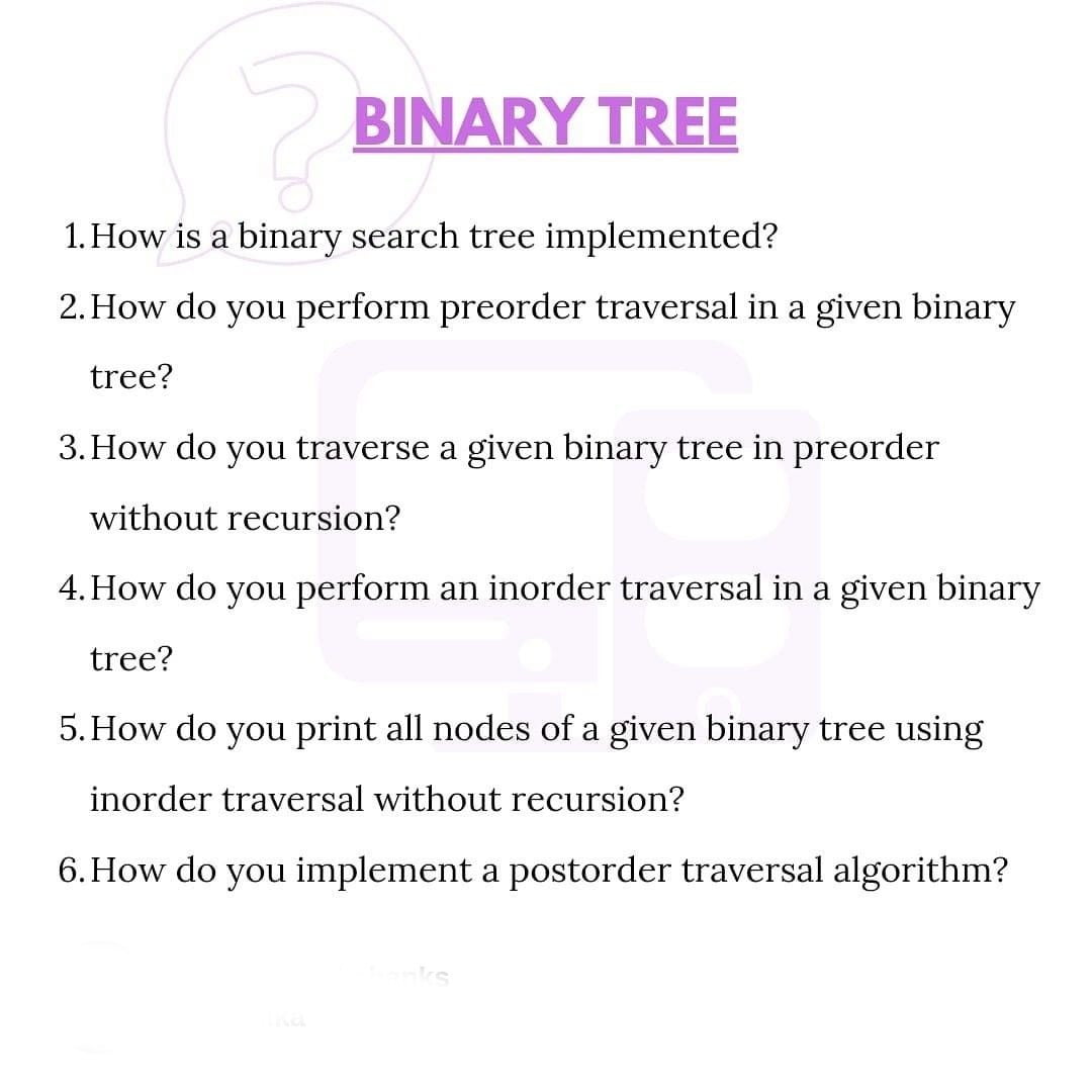 Data Structures And Algorithms Questions