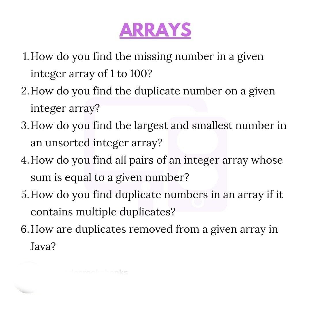 Data Structures And Algorithms Questions