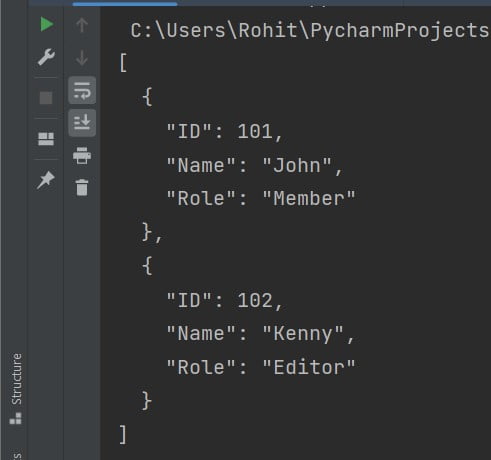 Python Print Json Pretty Example Code