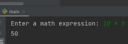 Eval Input In Python