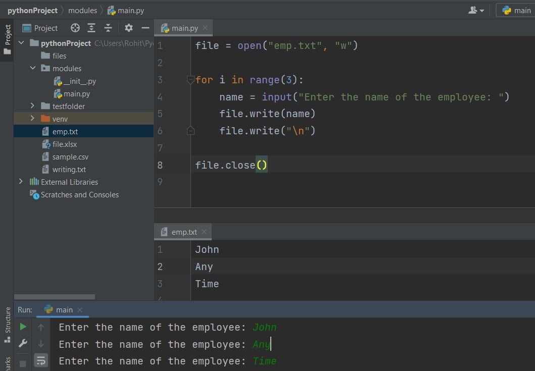 Difference Between Write And Writelines In Python