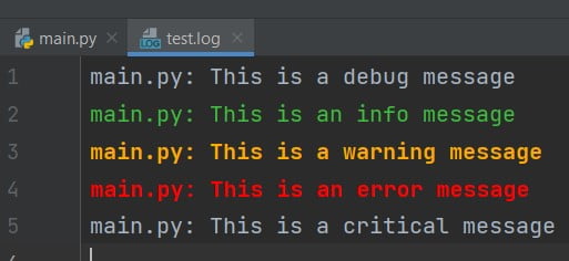 Python Logging Basicconfig