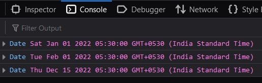 Javascript Date Setmonth Method