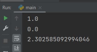 Natural Log In Python