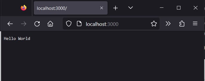 Node Js Hello World Web App