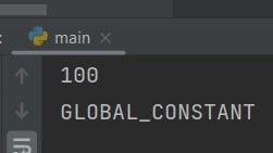 Python Defines Constant