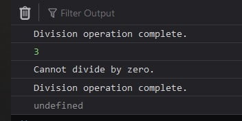 Exception Handling In Javascript