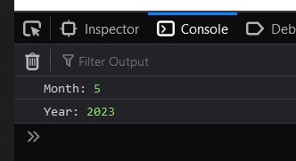Get Month And Year From Date Javascript