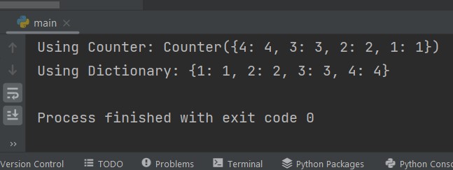 Python Fastest Way To Count Occurrences In A List