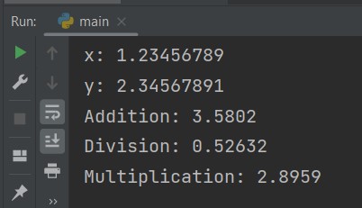 Python Decimal Precision