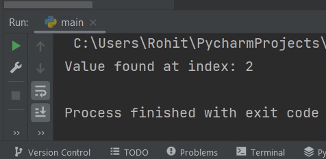 Python Find Index Of Value In Numpy Array