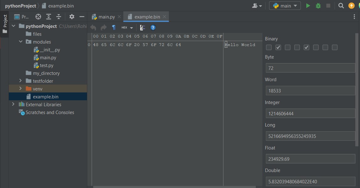 Python Write Bytes To File