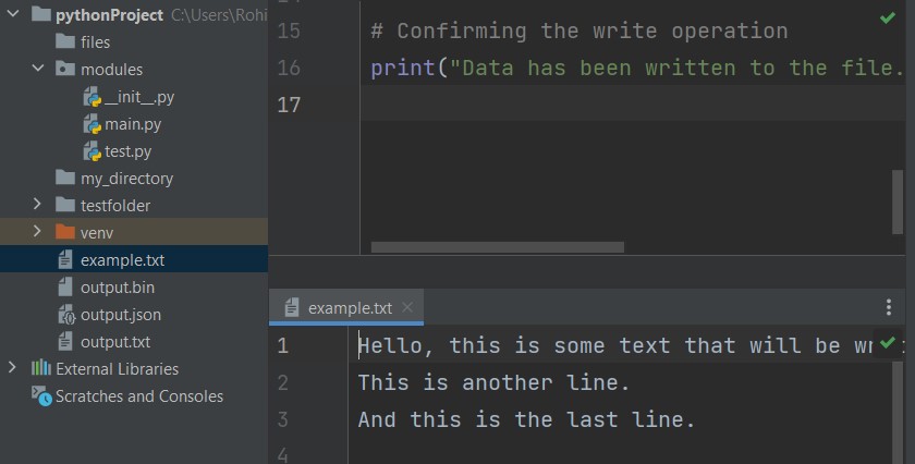 Python Write To Text File